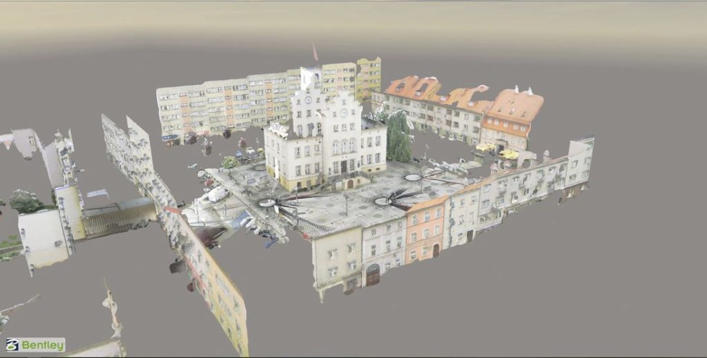 Oprogramowanie Bentley iTwin Capture Modeler do tworzenia modeli 3D - TPI