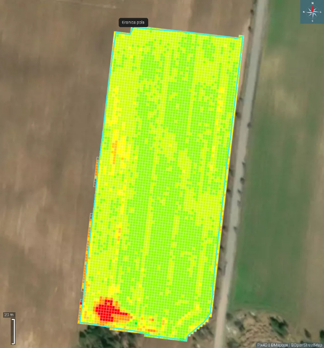 Oprogramowanie Pix4Dfields - tworzenie map dla rolnictwa